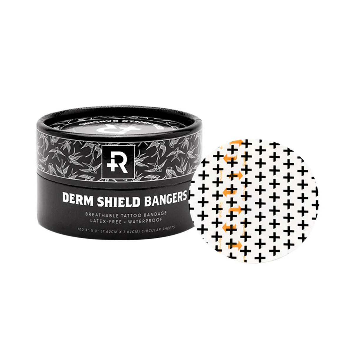 Derm Shield | 10 x 10 cm Sheets | Tattoo Second Skin | DE Healthcare